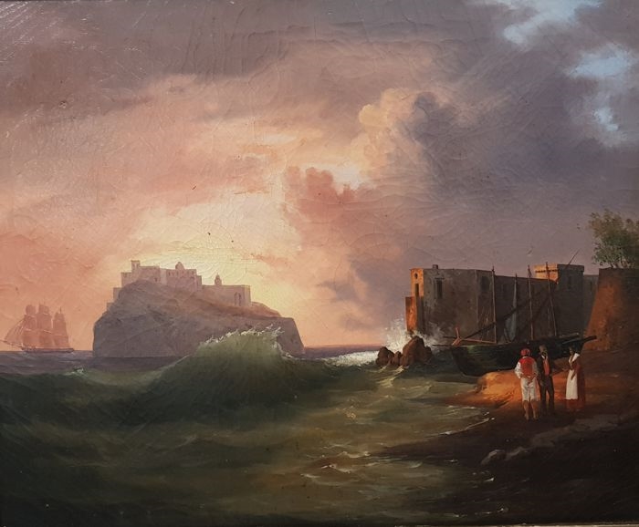 Giovanni Serritelli | Veduta di Ischia | MutualArt