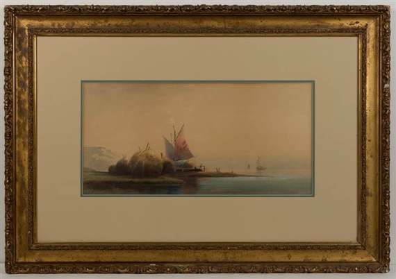 A. L. Barnes | Coastal landscape | MutualArt