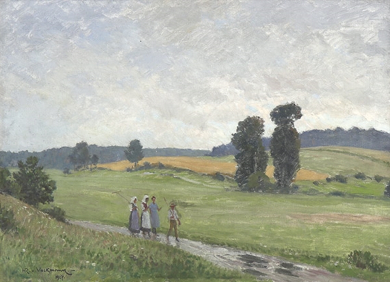 Hans Richard von Volkmann | Heimkehr (1927) | MutualArt