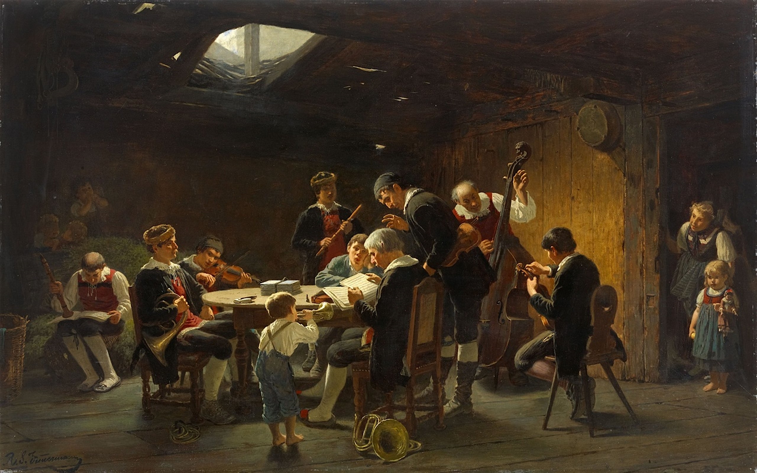 Reinhard Sebastian Zimmermann | The Music Rehearsal | MutualArt