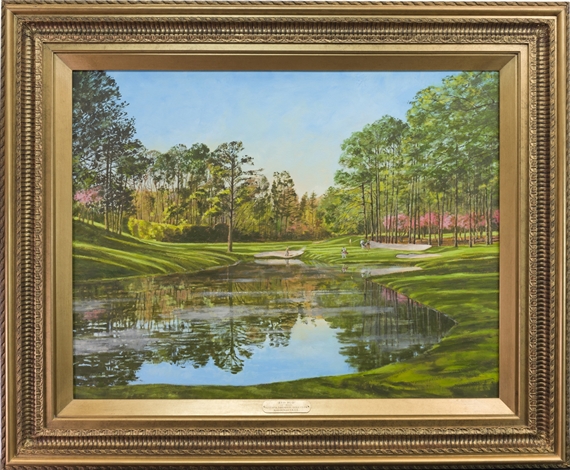 Kenneth Reed | Redbud (16th hole) Augusta National Golf Club | MutualArt