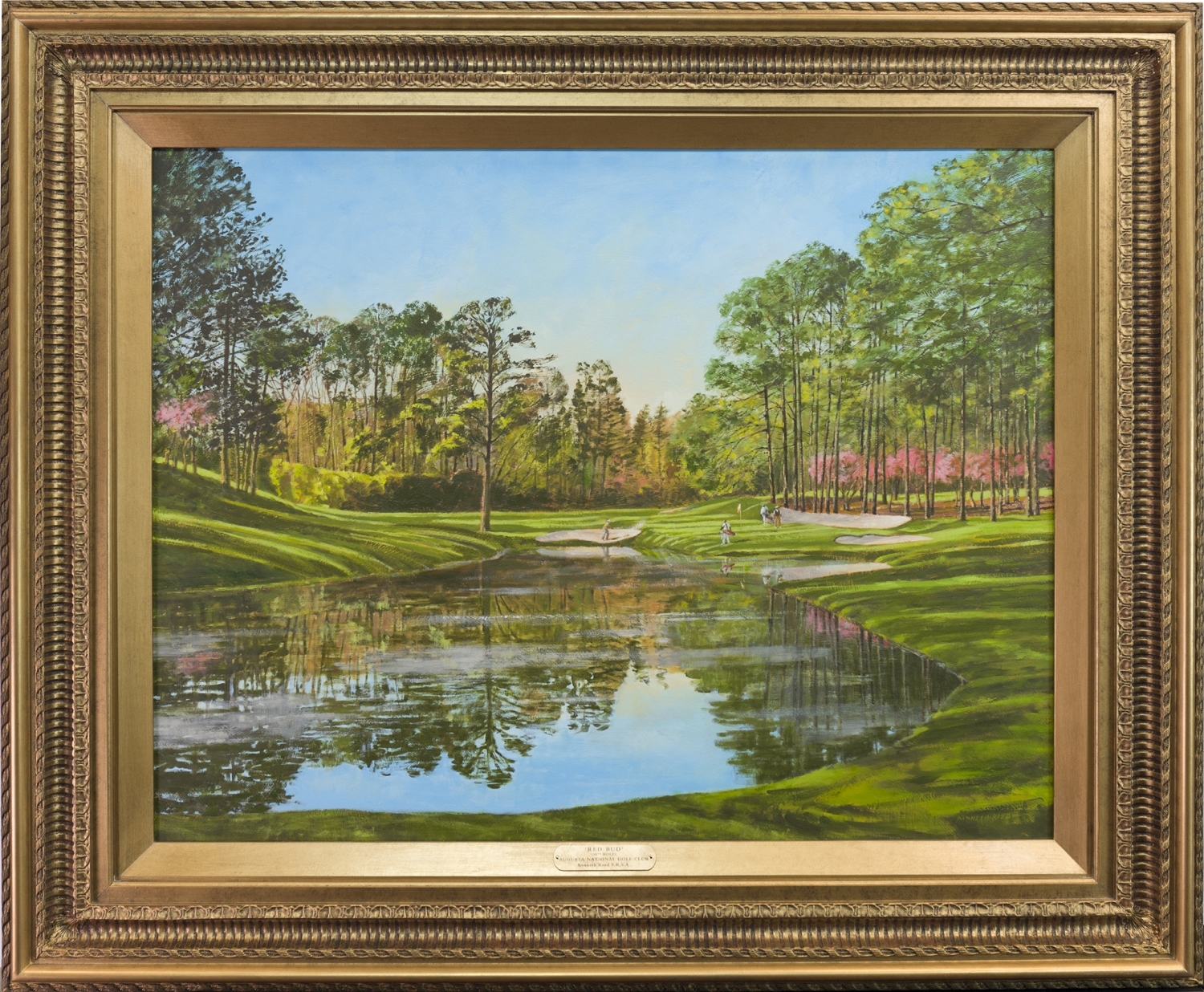 Kenneth Reed | Redbud (16th hole) Augusta National Golf Club | MutualArt