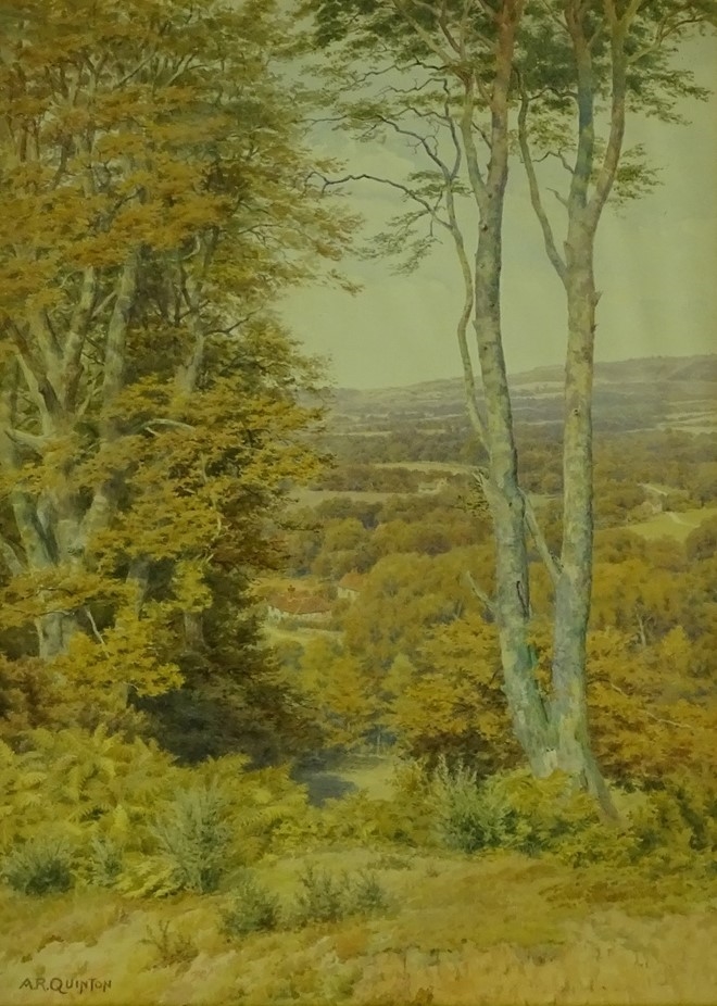 Alfred Robert Quinton | Extensive landscape | MutualArt