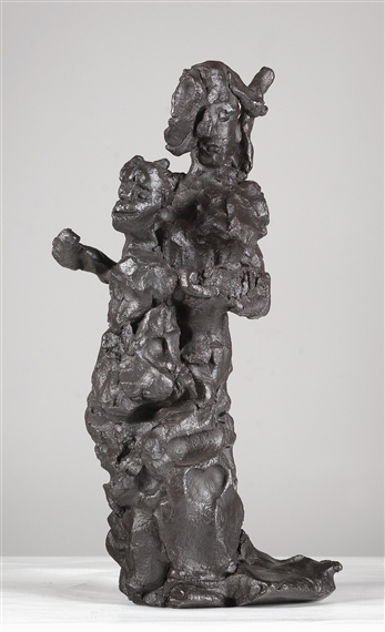 Siegfried Anzinger | Madonna (2000) | MutualArt