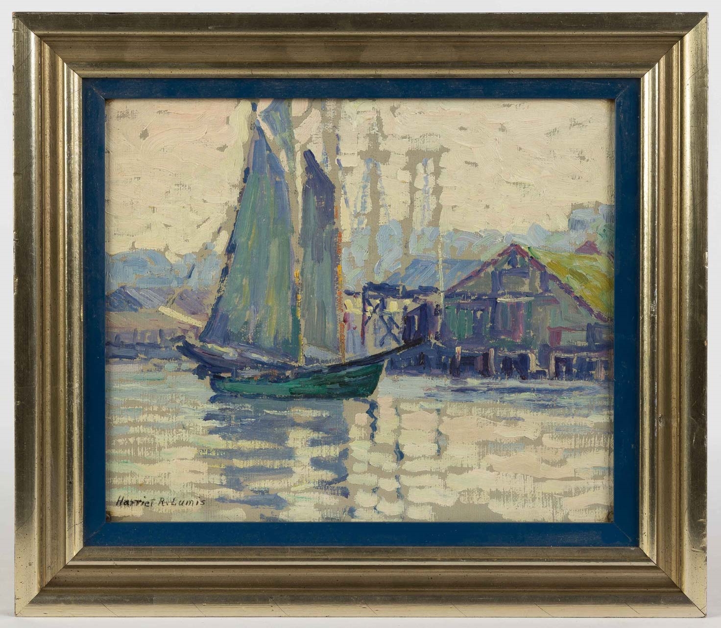 Harriet Randall Lumis | Harbor Scene | MutualArt