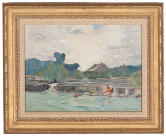 Roy M. Mason | Beach Scene | MutualArt