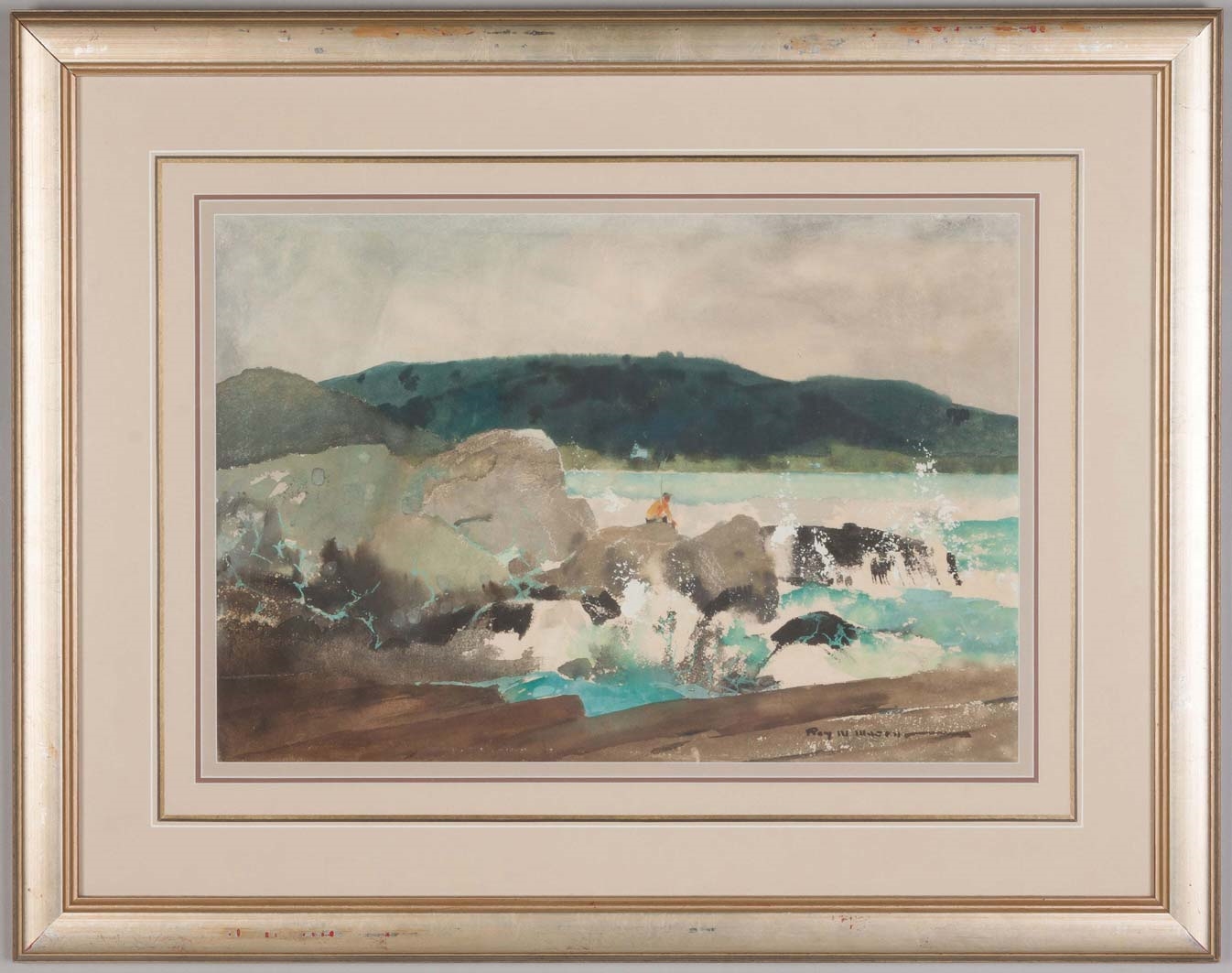 Roy M. Mason | Barn scene | MutualArt