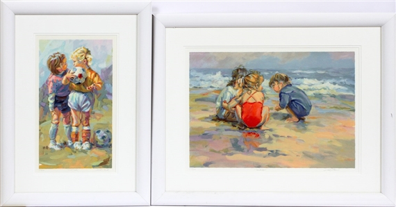 Lucelle Raad | 2 works: Sweet Talk & Sandscapes | MutualArt