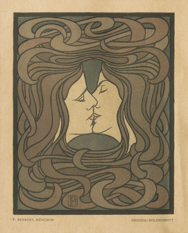 Peter Behrens | The Kiss | MutualArt