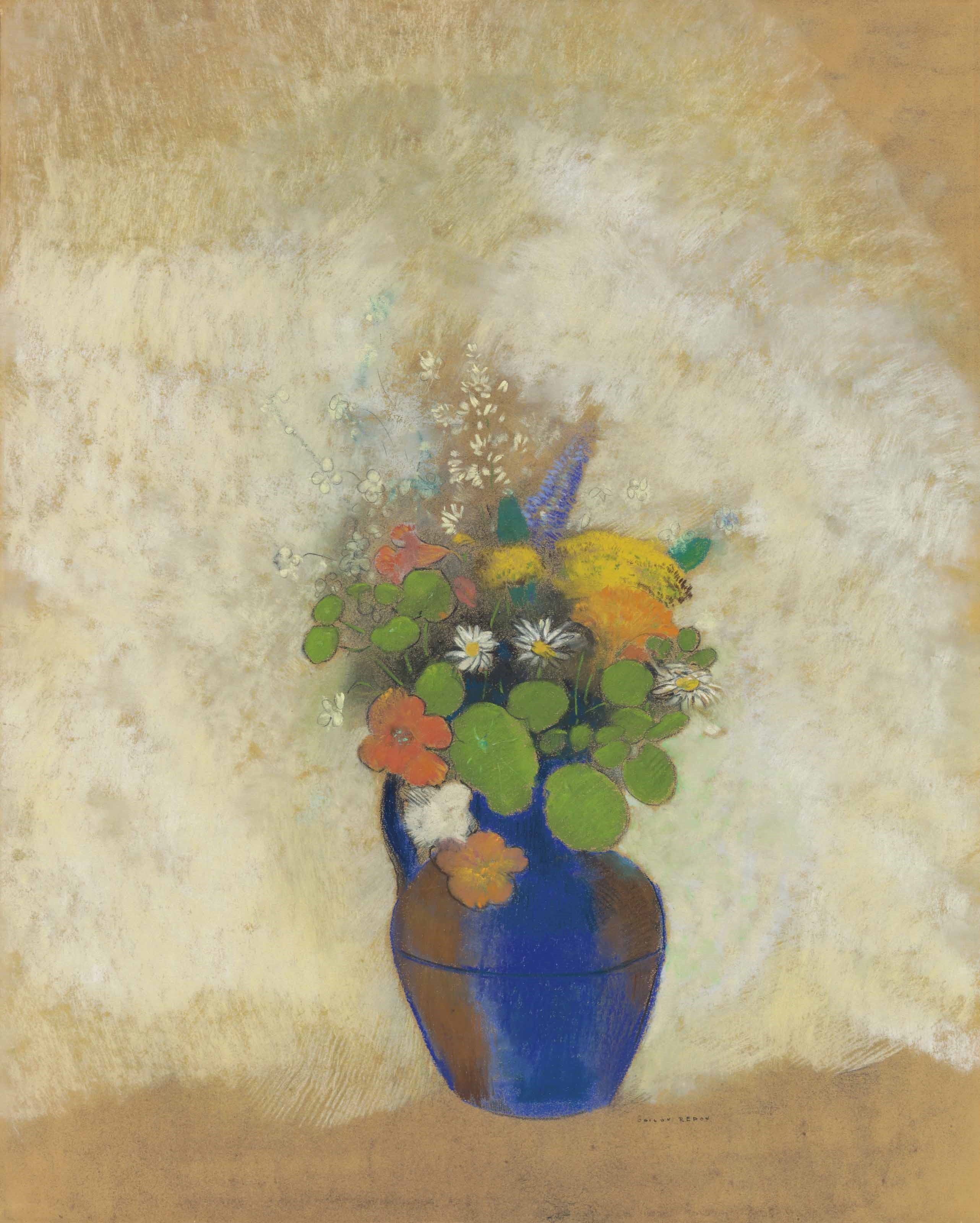 Odilon Redon | Bouquet de fleurs | MutualArt