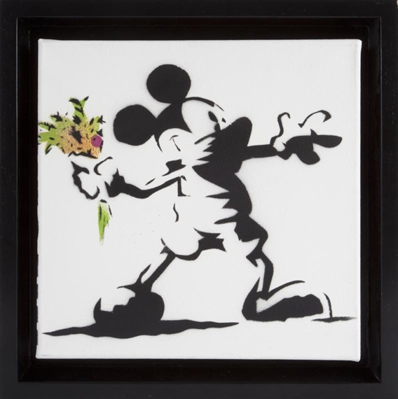 Eyesaw | Mickey Mouse Banksy | MutualArt