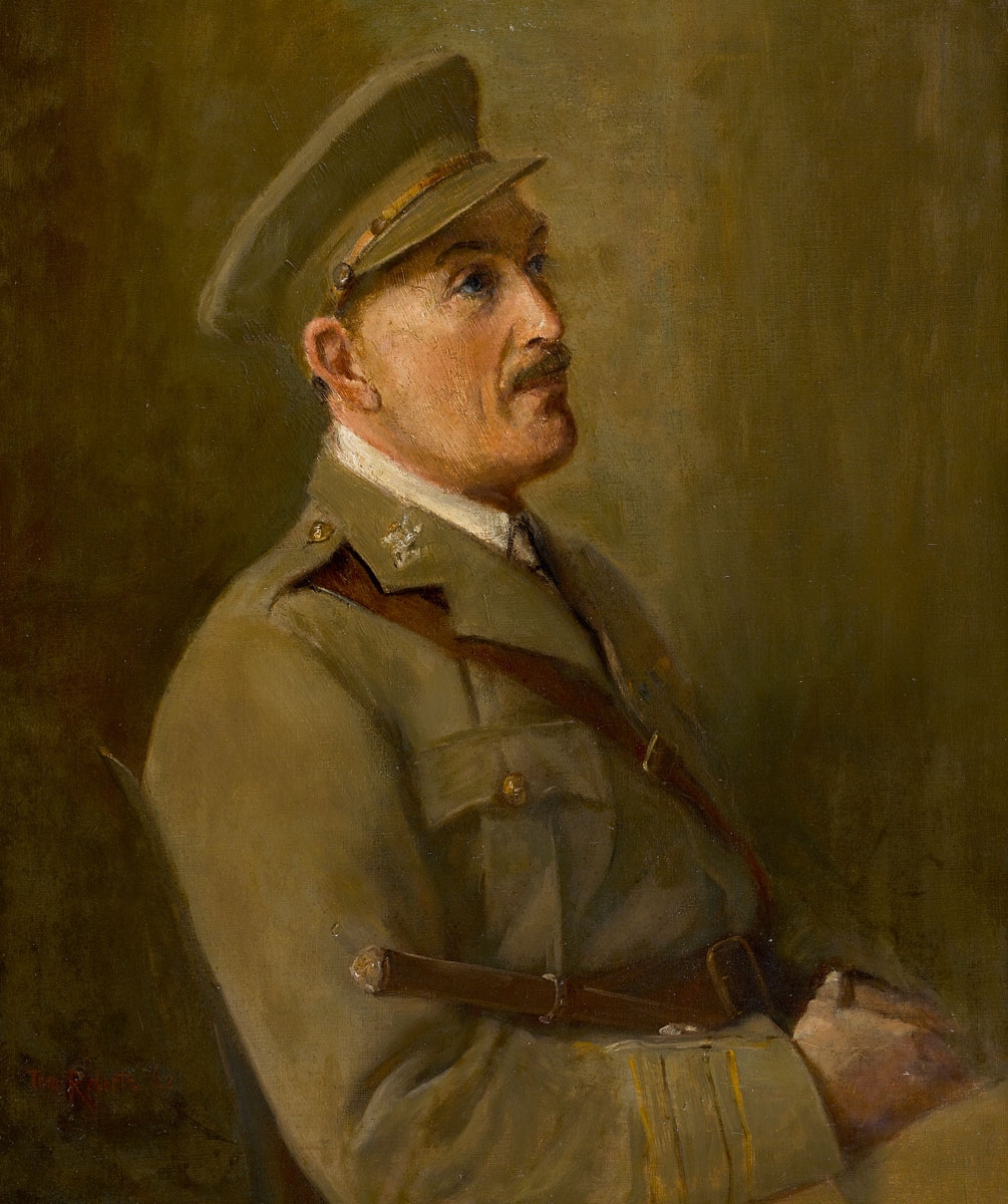 Tom Roberts | Major Peter Henson Bancroft (1922) | MutualArt