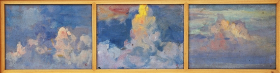 Dominador Castañeda | 3 Works: Clouds | MutualArt