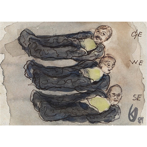 Karl Uelliger | Denker. (1989) | MutualArt