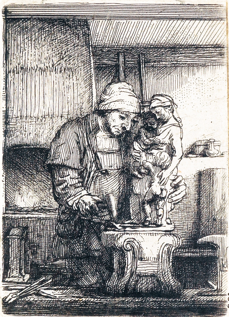 Rembrandt van Rijn | The Goldsmith (1655) | MutualArt