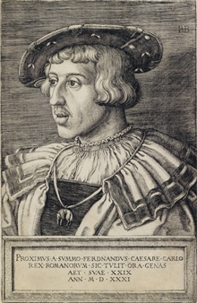 Barthel Beham | Portrait König Ferdinand I. (1531) | MutualArt