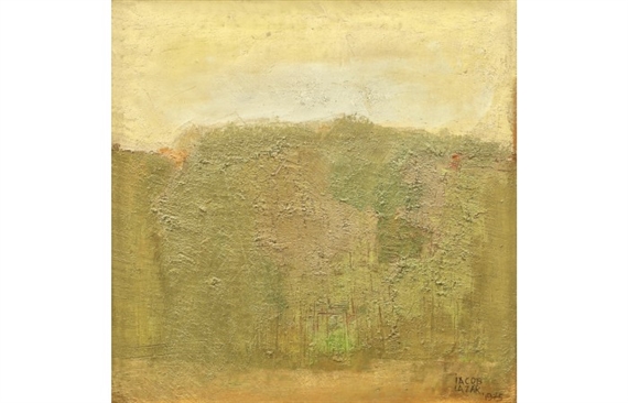 Iacob Lazăr | Abstract Landscape - Peisaj Abstract (1975) | MutualArt