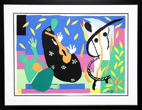 Henri Matisse | Tristesse du Roi (1952) | MutualArt