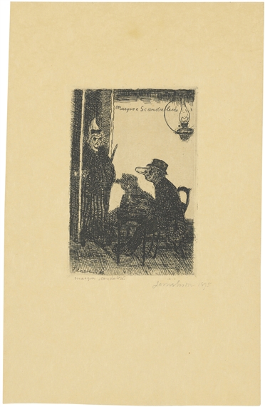 James Ensor | Les Masques scandalisés (Scandalized Masks) | MutualArt