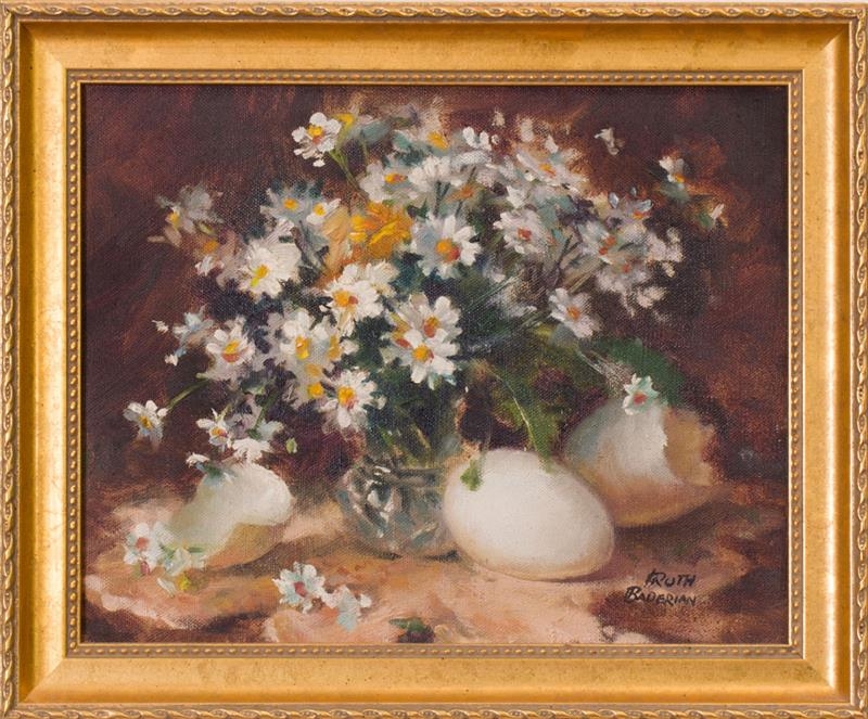 Ruth Baderian | FLOWERS AND EGGSHELLS | MutualArt