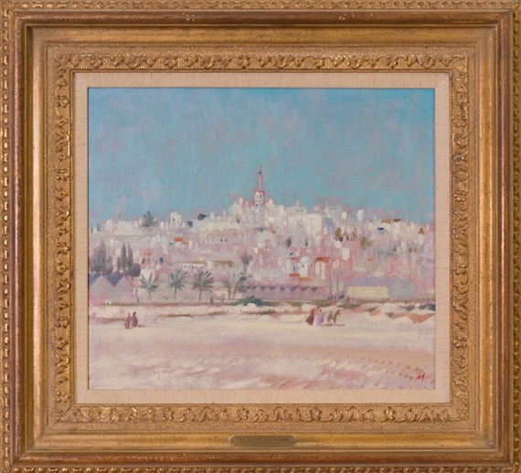 Derek Mynott | BEACH AT TANGIER | MutualArt