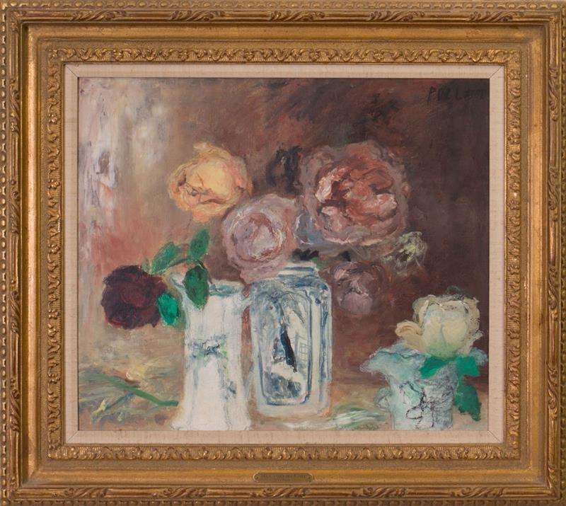 Jean Pollet | DEUX VASES DE ROSES | MutualArt