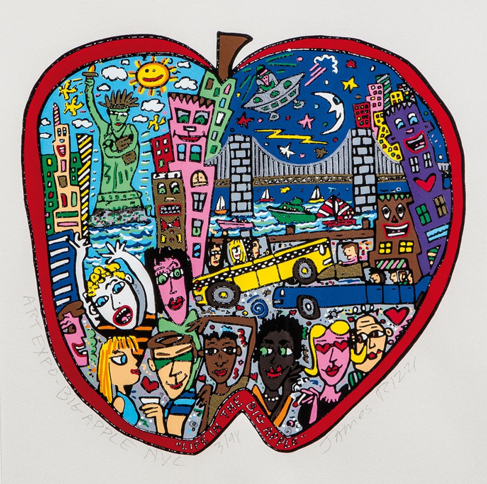 James Rizzi | Life in the Big Apple | MutualArt