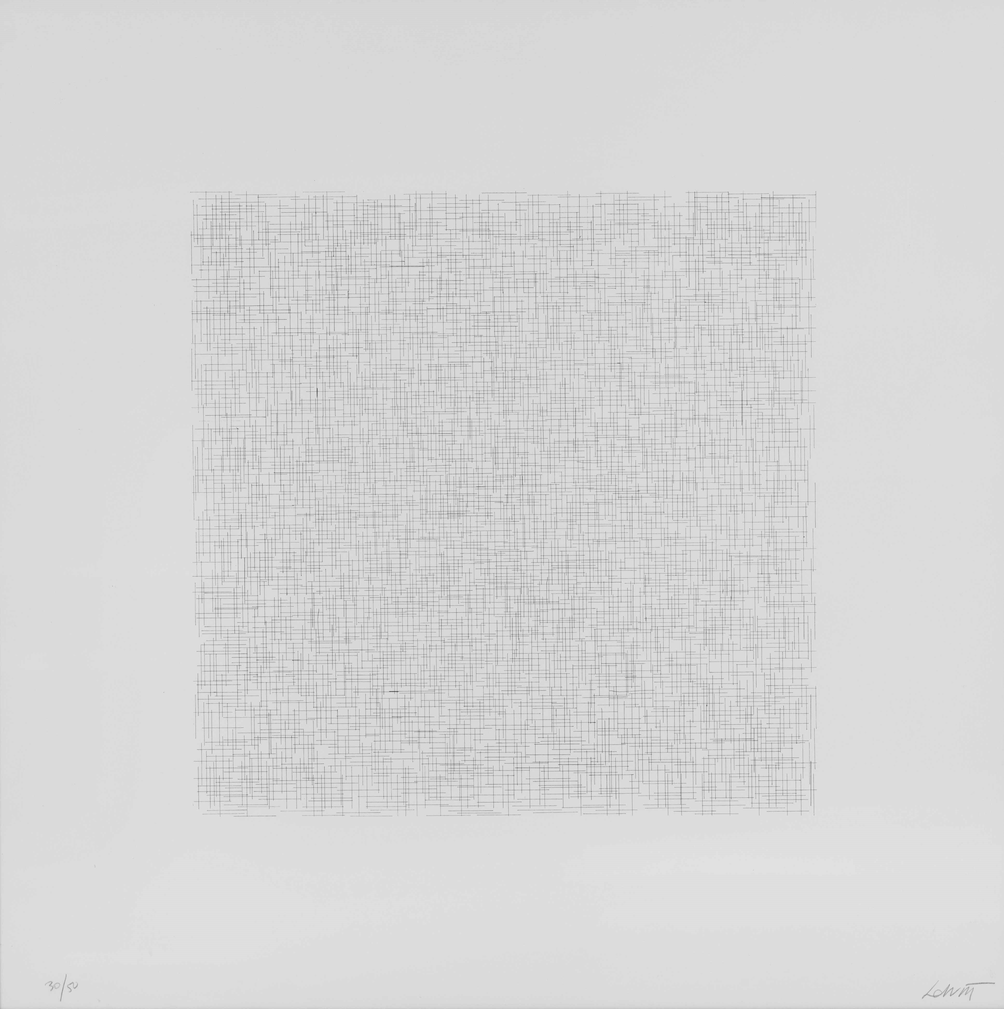 Sol LeWitt | Black and White (1981) | MutualArt