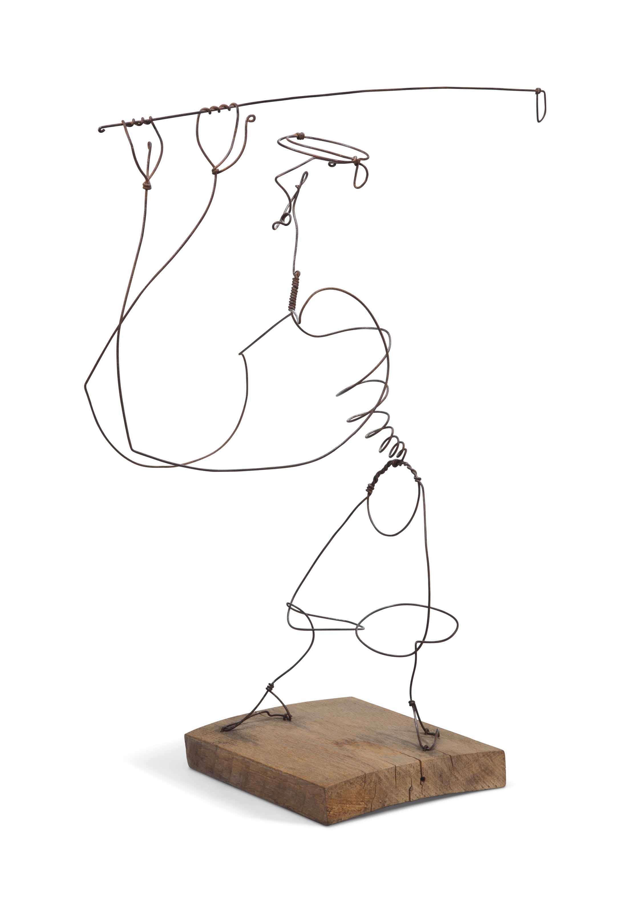 Alexander Calder | L'Acrobate (Circa 1928) | MutualArt