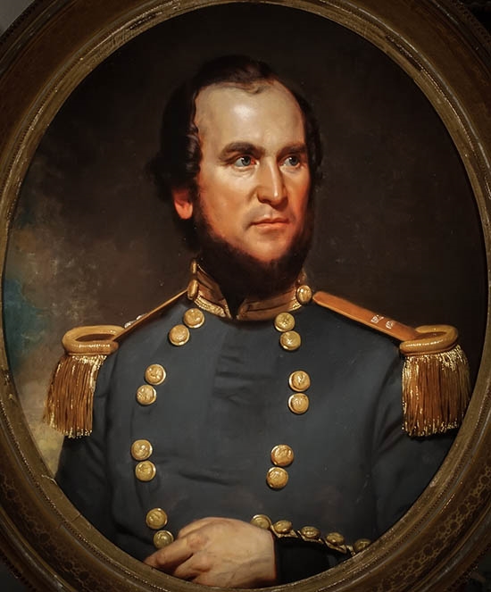 American School, 18th Century | Portrait of a Military Captain from the ...
