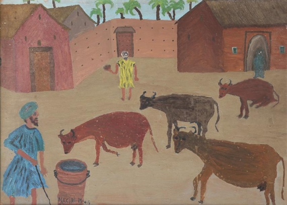 Mohamed Naciri | 3 Artworks at Auction | MutualArt