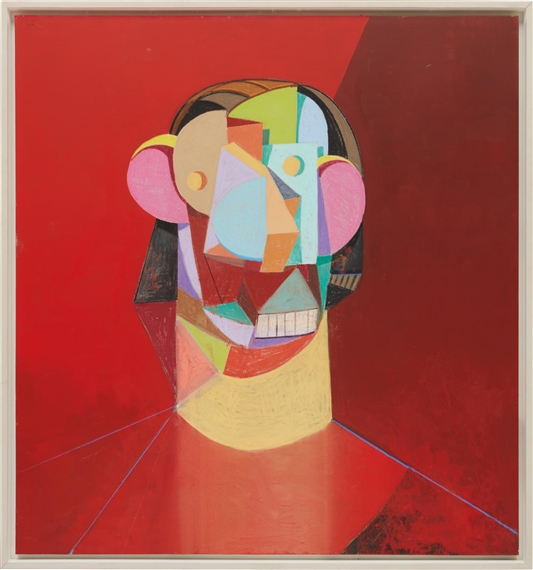George Condo | Red Head (2012) | MutualArt