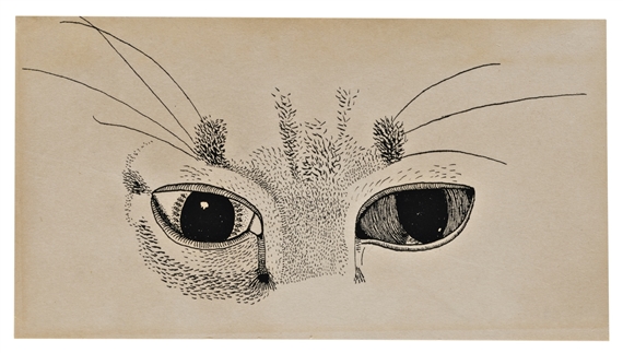 Lucian Freud | CAT'S EYES (1947) | MutualArt