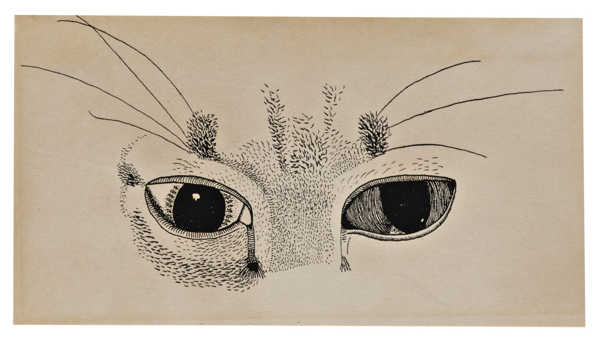 Lucian Freud | CAT'S EYES (1947) | MutualArt