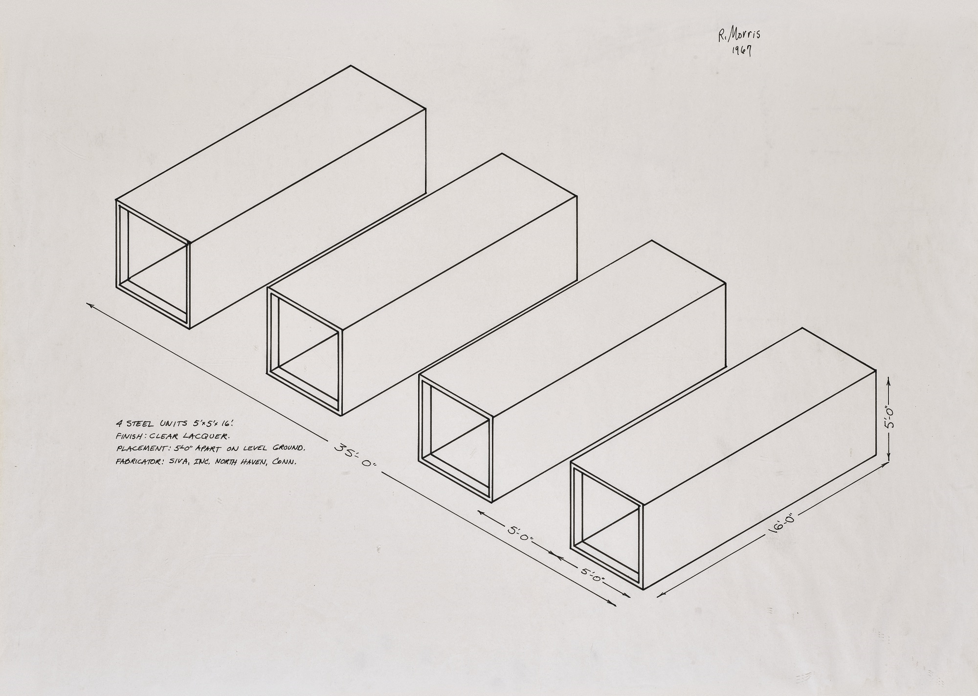 Robert Morris | UNTITLED (1967) | MutualArt