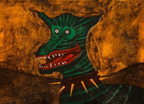 Rufino Tamayo | Perro De Luna (Moon Dog), from The Mexican Masters ...