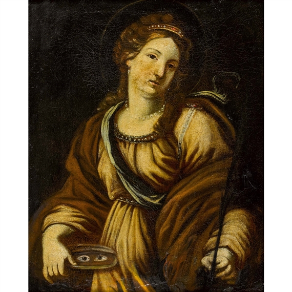 Italian School, 18th Century | Die Heilige Lucia von Syrakus | MutualArt