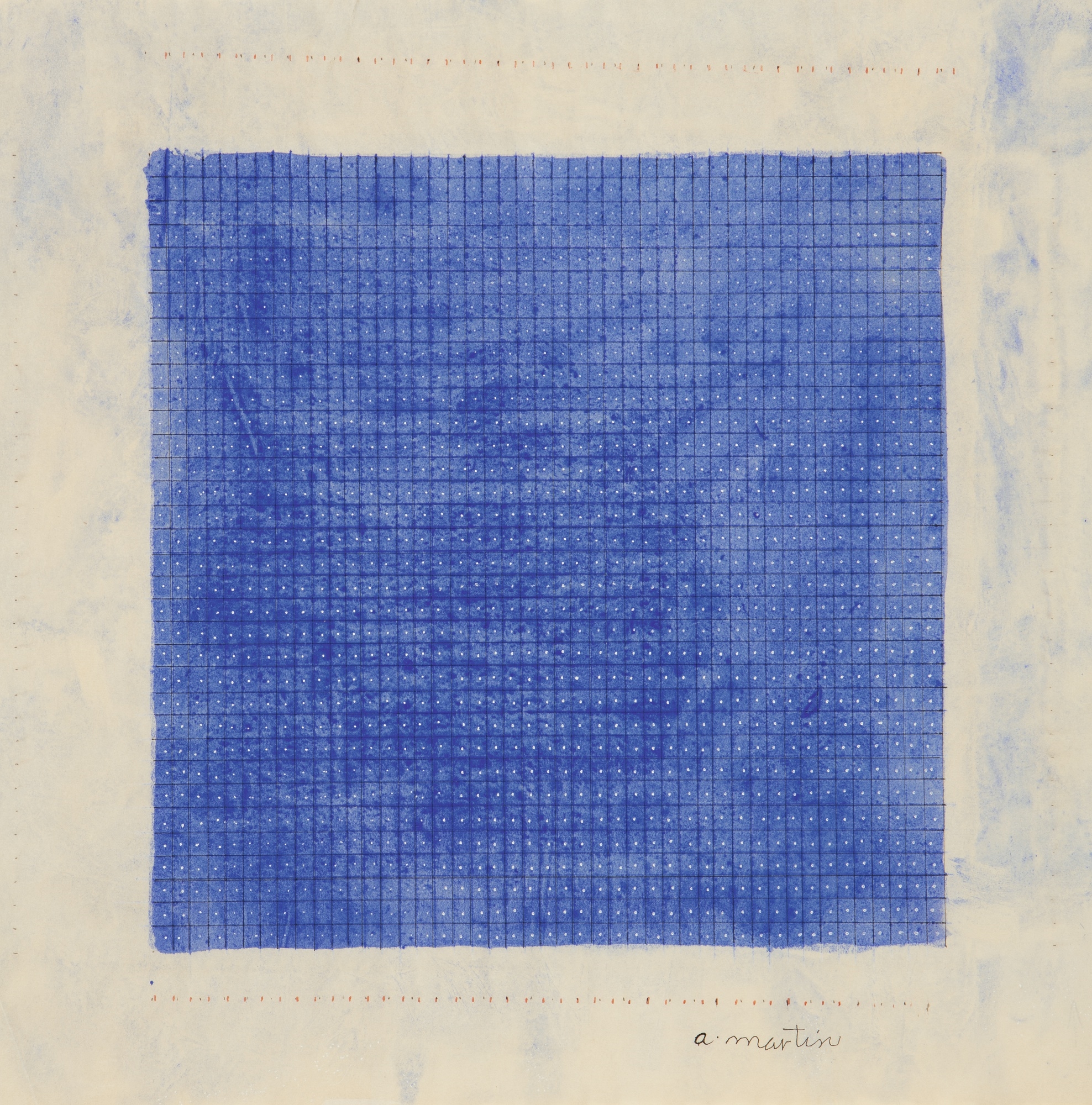 Agnes Martin | STARS (1963) | MutualArt