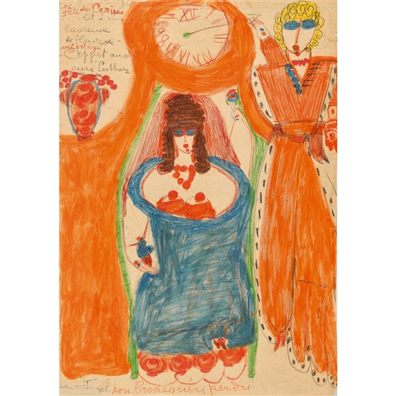 Aloïse Corbaz | 51 Artworks | MutualArt