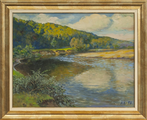 Janis Jaunsudrabins | 32 Artworks at Auction | MutualArt