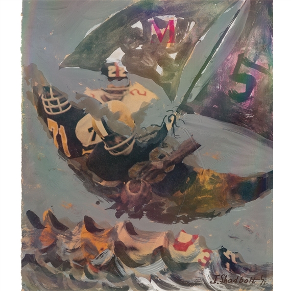 Jack Leonard Shadbolt | Altered Reproduction 18 - Ship of Fools (1972 ...