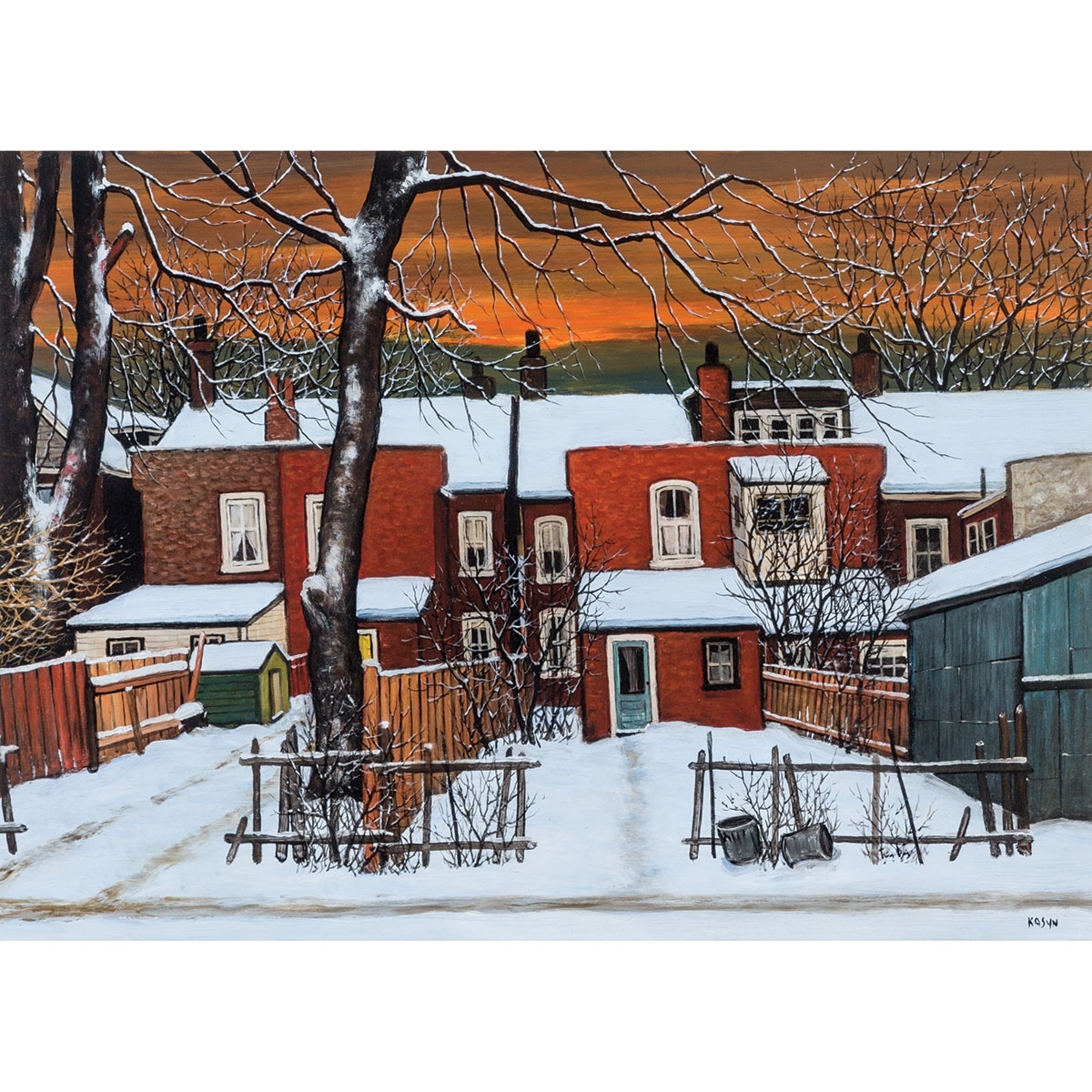 John Kasyn | View from Heward Street Lane | MutualArt