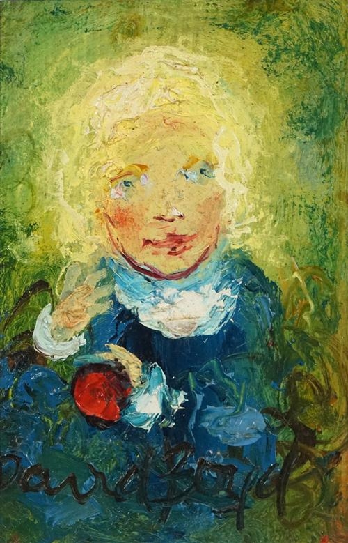 David Boyd | Child at the Wattle Tree | MutualArt