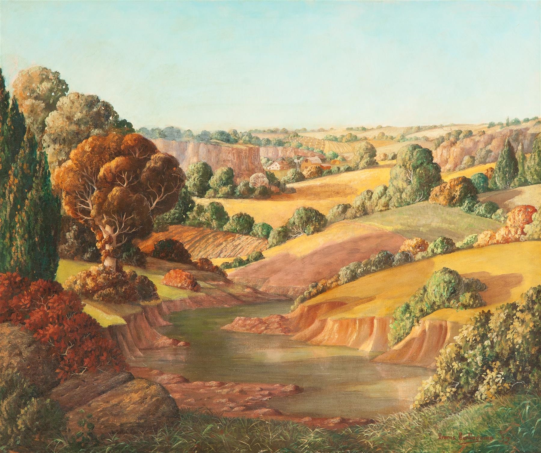 Dennis Burlingame | Landscape (1932) | MutualArt