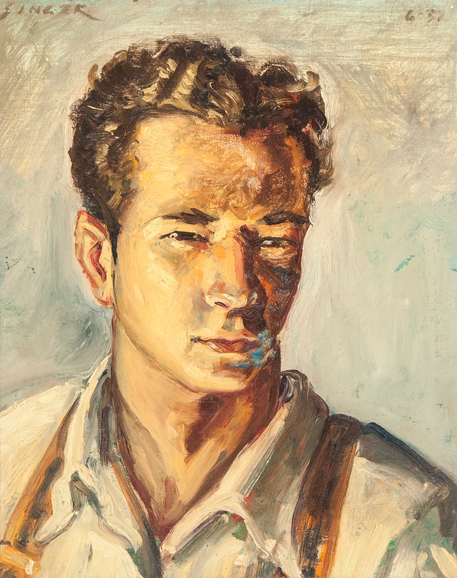 Clyde Singer | Self Portrait (1932) | MutualArt