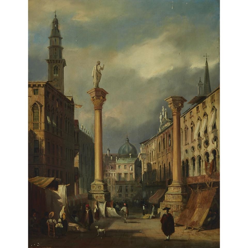 Edward Pritchett | Venetian City Market | MutualArt