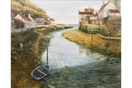 John Ridgewell | Staithes | MutualArt
