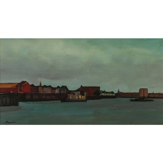 Jacques Fuchs | Vue de la Tamise. (1975) | MutualArt