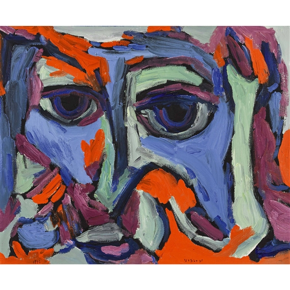 Philippe Visson | Composition florale, période Epalinges (1971) | MutualArt