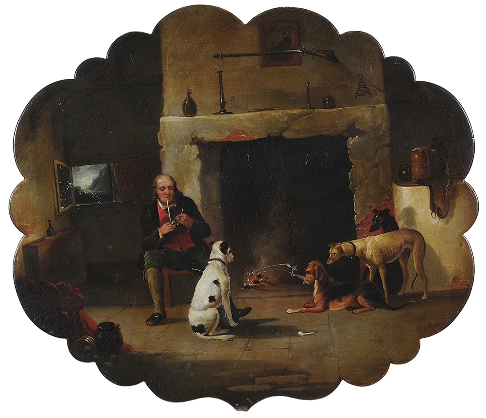 Jennens & Bettridge | A pair of kitchen interior scenes (1850) | MutualArt